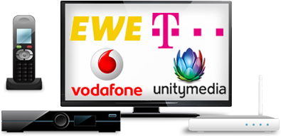 Internet, Telefon und Fernsehen - Dslladen.com - DSL Vergleich - DSL ...